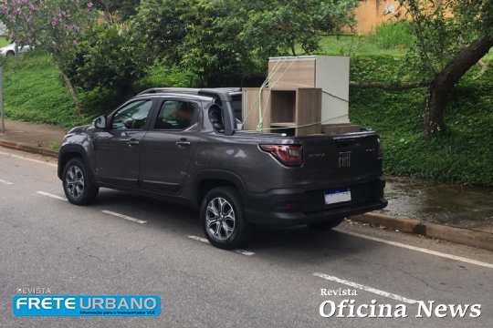 Nova Fiat Strada Volcano topo de linha para o transporte exigente
